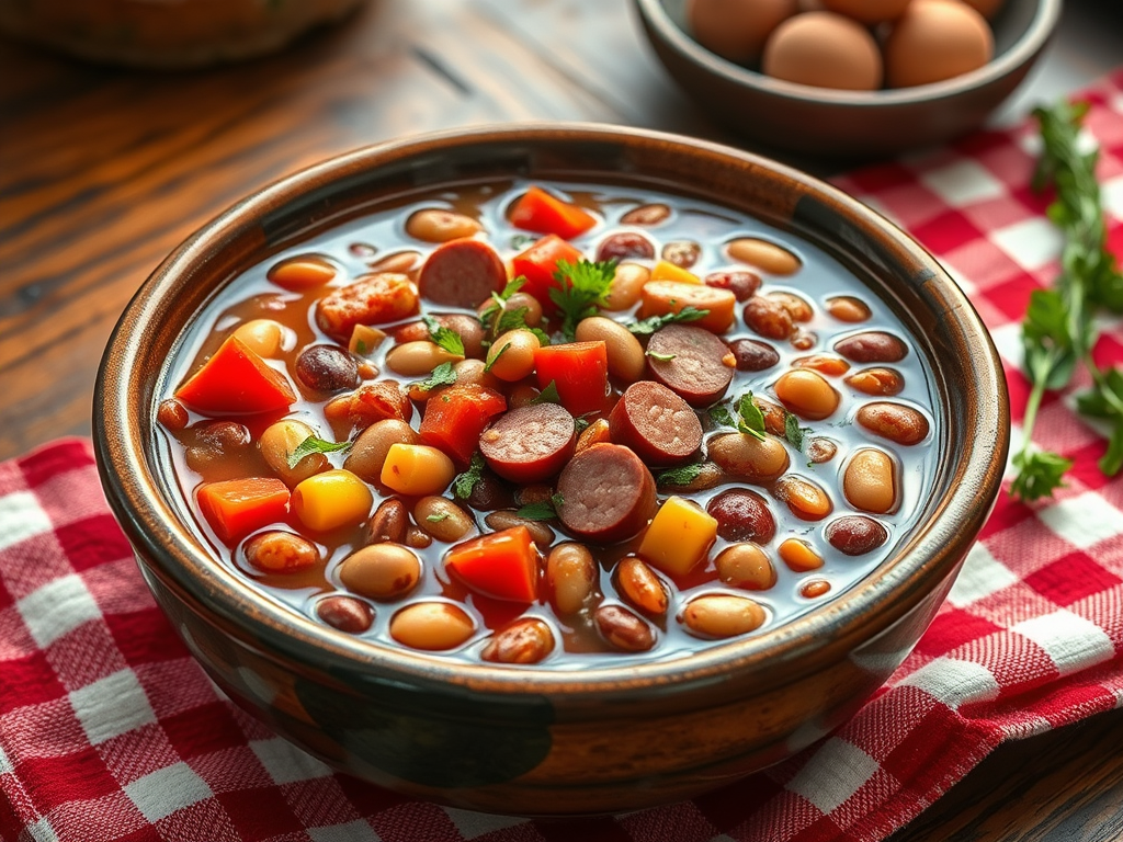 Hearty Country Six-Bean Soup Recipe | articlesforchristians